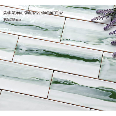 100x300 4x12 Inch Glossy Ceramic Subway Tile Background Wall Decorative