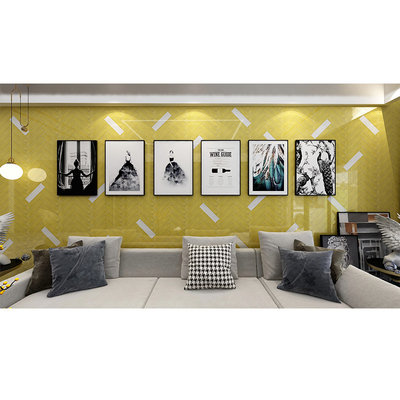 Retro Living Room Wall 7.5x30cm Ceramic Subway Tile