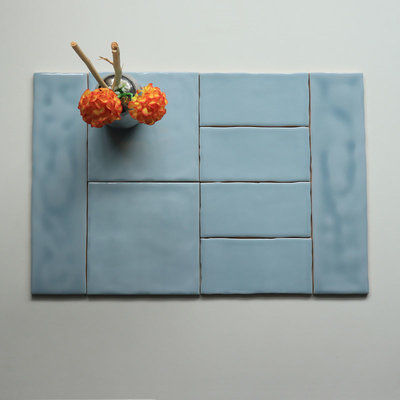 Interior Decoration Wave Edge Design Living Room Ceramic Wall Tiles