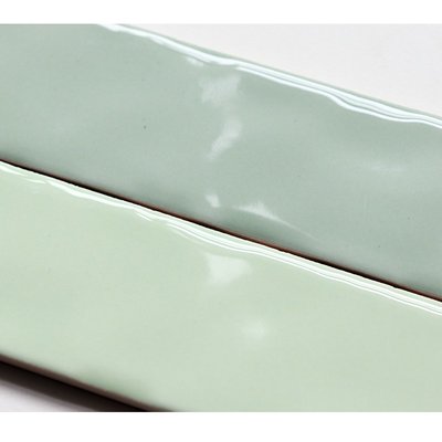 50*200 Bathroom Wall Decoration Glossy Macarons Series Dark Apple Green Tiles