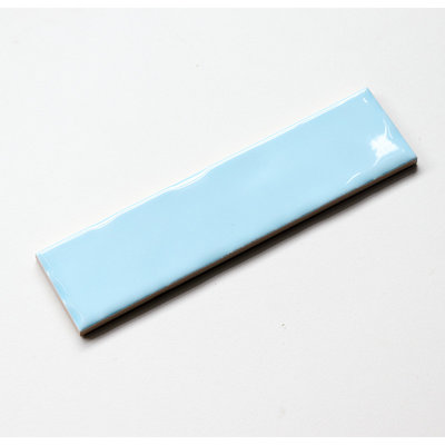 Environmental Protection 50*200mm Decorative Light Blue Tile
