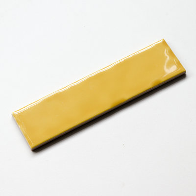 Interior Wall Decorative 75x300 Yellow Subway Bathroom Tile