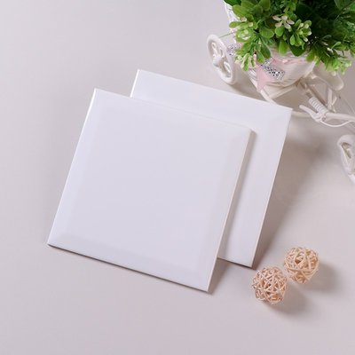 15x15cm Subway Wall Tile Interior House Design Glazed Ceramic Wall Tile