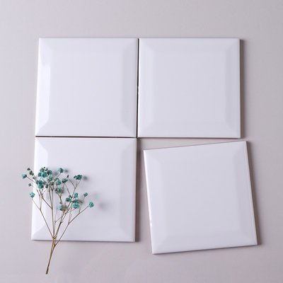 15x15cm Subway Wall Tile Interior House Design Glazed Ceramic Wall Tile