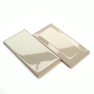 75X150mm Green Blue Yellow Color Glossy Bevelled Glazed Ceramic Wall Tile