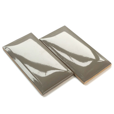Subway Tile Brown Ceramic Bathroom Wall Tile For Backsplash Kitchen Restaurant Project