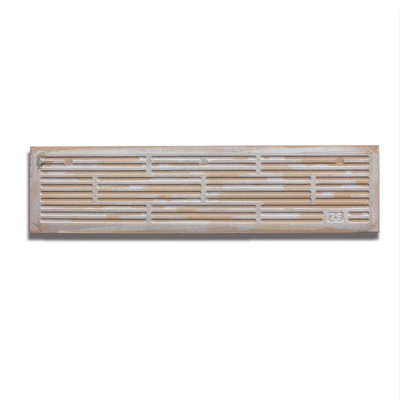 5x20cm/2x8 Inches Black And White 3d Ceramic Metro / Subway Wall / Ceiling Tile