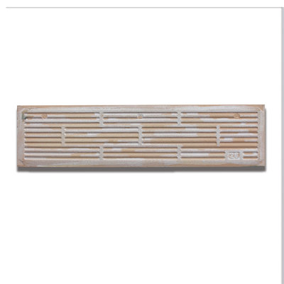 50x200mm/2x8 Inches Purple Decorative Ceramic Subway / Metro Tiles For Wall