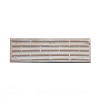 Pure Grey / Gray Color Tile With Size 75x300mm /  3*12 Inches For Living Room Decoration Wall Tile