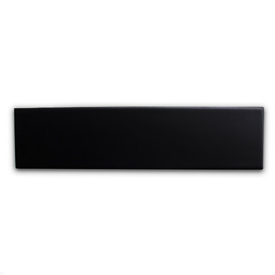 7.5x30cm 3*12 Super Black Subway Tile Matt Surface For Wall / Floor Decoration