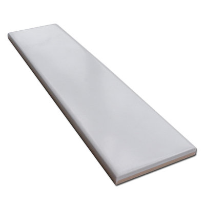 White Ceramic Balcony Wall Tile With Size 65x265mm