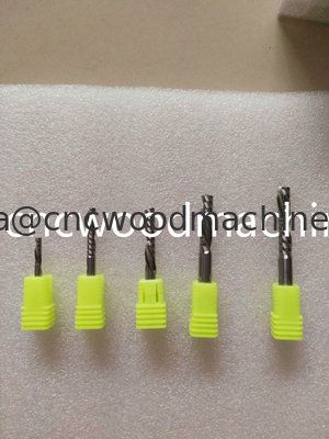 cnc wood milling bits / carbide / 3.175 mm - 6 mm / for cnc router bits supplier
