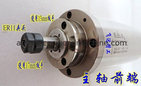 1.5 kw spindle water cooling spindle high speed with 80 diameter 4 bearings supplier