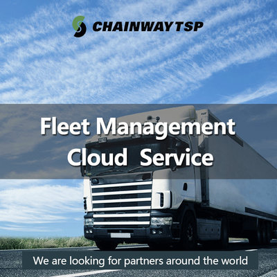 Fleet management telematics cloud service based on 4G OBD dongle