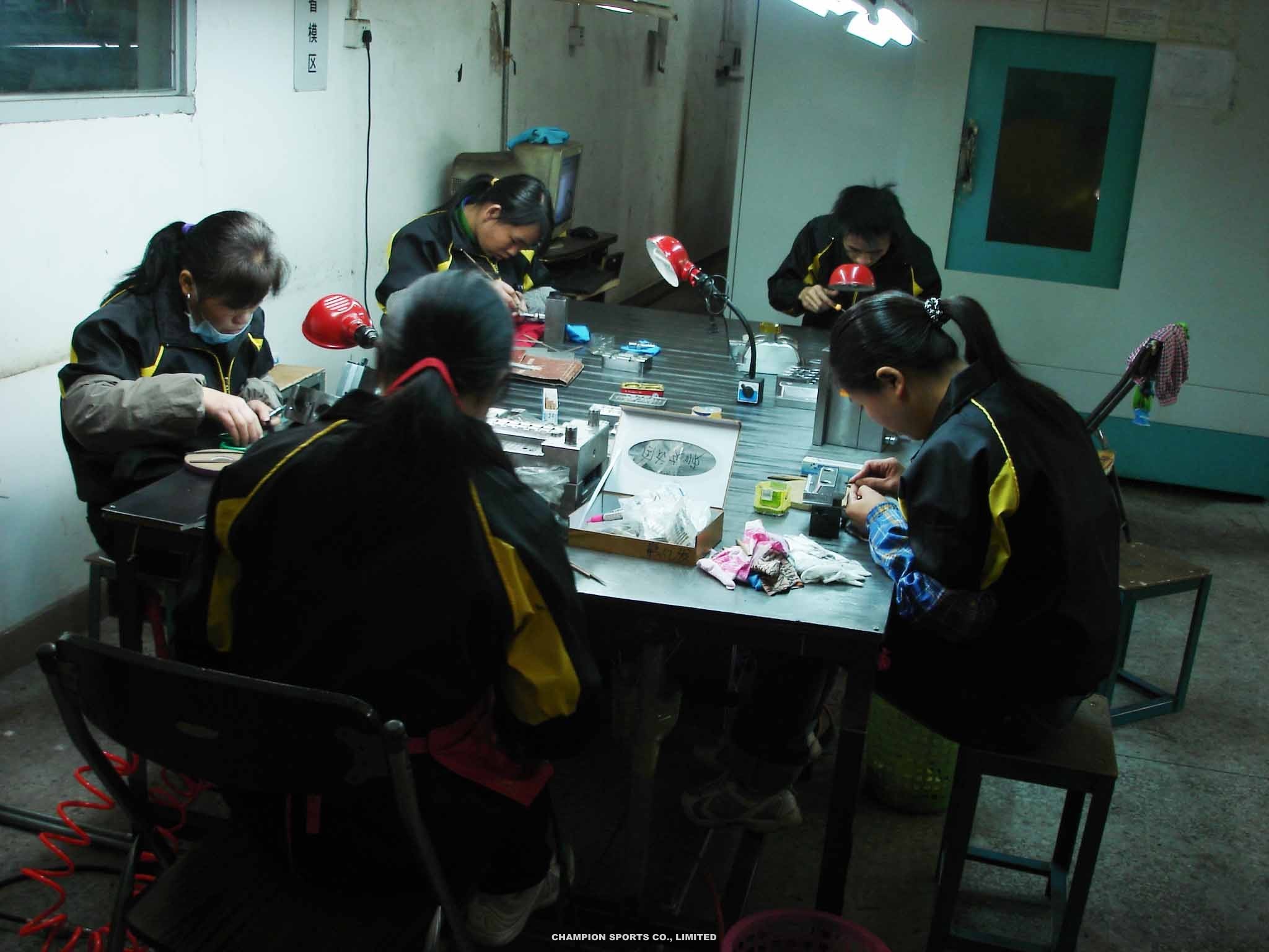 CHAMPION SPORTS CO., LIMITED factory production line