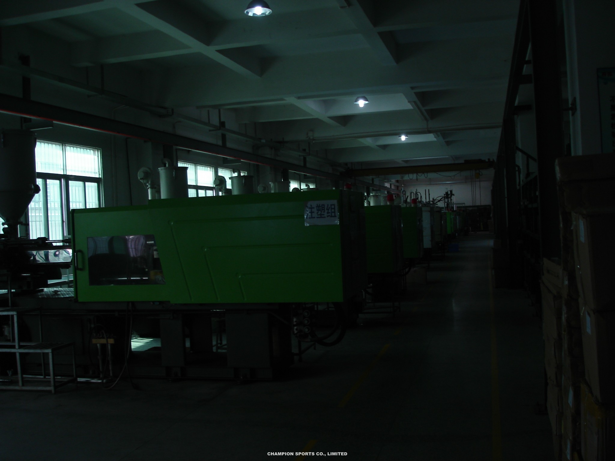 CHAMPION SPORTS CO., LIMITED factory production line
