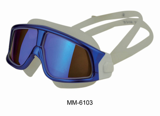 Popular Mirrored and Anti Fog Swimming Goggles with CE Certificate