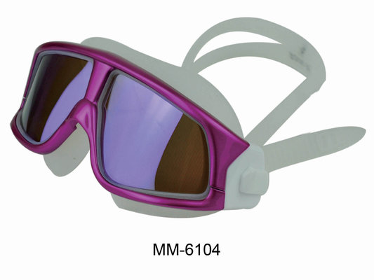 Popular Mirrored and Anti Fog Swimming Goggles with CE Certificate