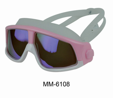 Popular Mirrored and Anti Fog Swimming Goggles with CE Certificate