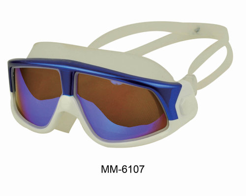 Popular Mirrored and Anti Fog Swimming Goggles with CE Certificate