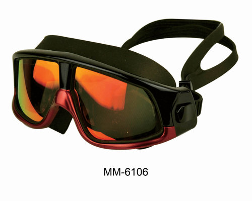 Popular Mirrored and Anti Fog Swimming Goggles with CE Certificate