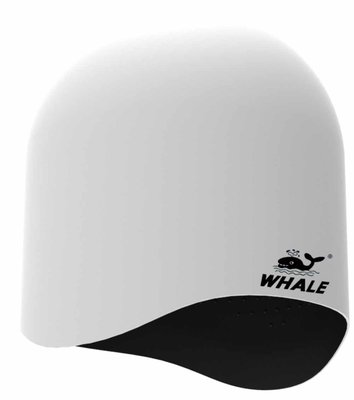 Grey 3D Design Reversible Silicone Swim Caps Light Weight And Durable