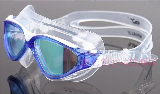 Mirrored Swim Goggle Mask with Anti Fog and UV Protection for Man and Woman