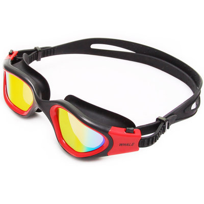 Gafas adultas de la natación del nuevo silicón panorámico, gafas profesionales de la nadada