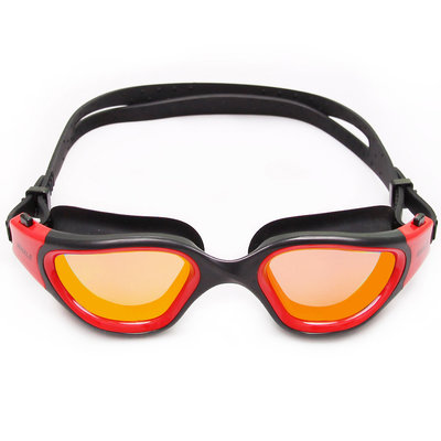 Gafas adultas de la natación del nuevo silicón panorámico, gafas profesionales de la nadada