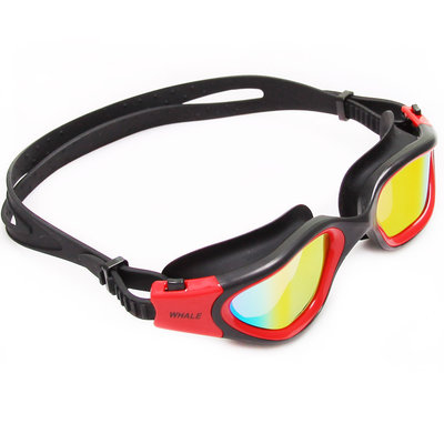 Gafas adultas de la natación del nuevo silicón panorámico, gafas profesionales de la nadada
