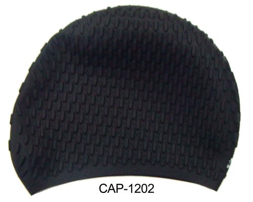 Light Weight Durable Mesh Silicone Or Latex Swim Caps Pink Silver