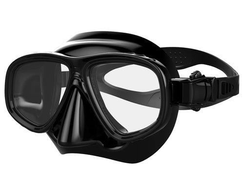 Silicone Diving Mask Free Diving Mask With Mirror Lens And PC Frame