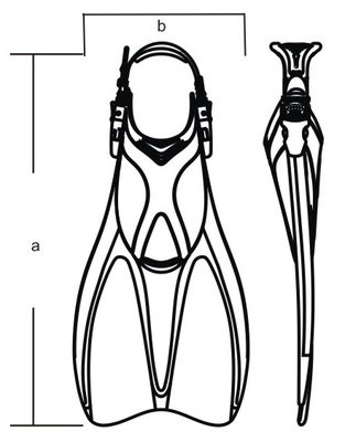Patented Yellow Open Heel Snorkeling Fins For Adult With CE Certificated