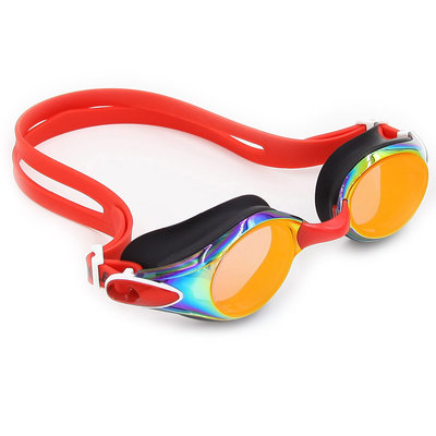 Swim Team Goggles Competitive Swim Goggles With Anti - Fog Lens And Nosebridge