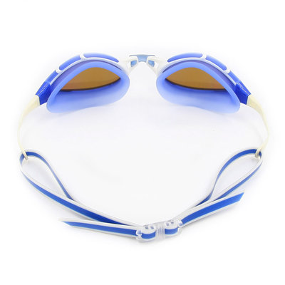 UV Protect Racing Swimming Goggles With Slicone Skirt And Strap Polarized Lens