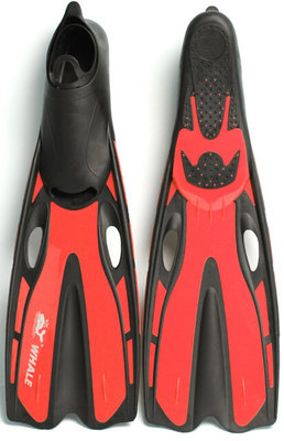 Flexible Pocket Rubber Skin Diving Fins With Long Blade 15 Day Delivery Time
