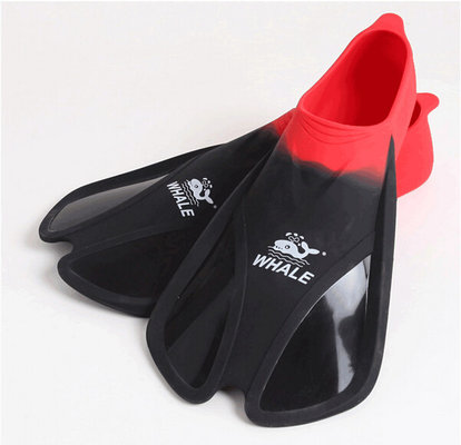 Silicone Training Swim Fins Scuba Diving Equipment Short Straight