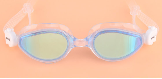 Fashion UV Protect Pink Swimming Pool Goggles PC Anti - Fog Lens