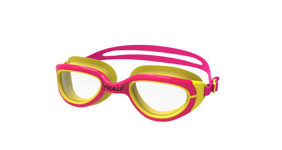 Flexible Silicone Free Children Swimming Goggles Clear Lens 36mm*134mm