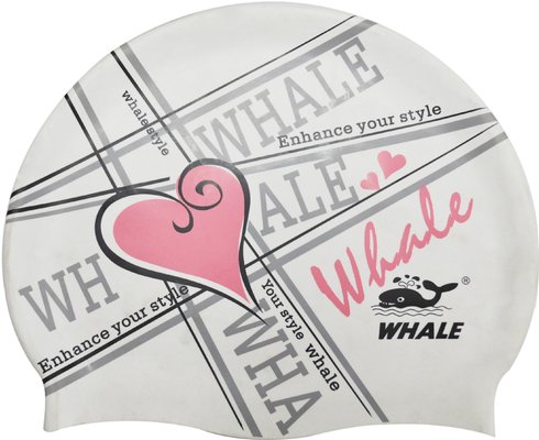 Professionable Custom Famous Silicone Swim Caps Adult Multi Color