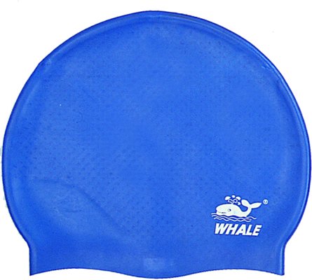 Lightweight Violet Big Silicone Swim Caps Avoid Stick Hair Easy On And Off