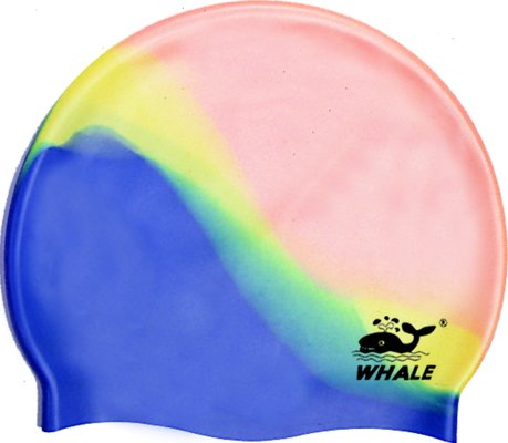 Lightweight Silicone Fashionable Swimming Caps With Customized Logo