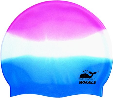 Lightweight Silicone Fashionable Swimming Caps With Customized Logo