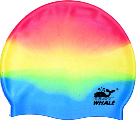 Lightweight Silicone Fashionable Swimming Caps With Customized Logo