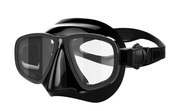 Adult Mask Diving Equipment Tempered Mirror Frameless Mask Customized