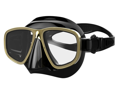 Adult Mask Diving Equipment Tempered Mirror Frameless Mask Customized