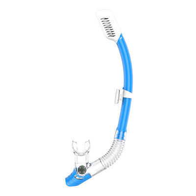 Clear Mouthpiece Diving Snorkel With Somfortable Silicone Mouthpiece