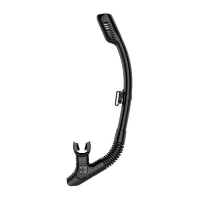 Clear Mouthpiece Diving Snorkel With Somfortable Silicone Mouthpiece