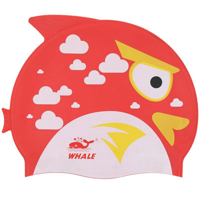 Colorful Silicone Children Girls Swimming Cap Animal Shape Design