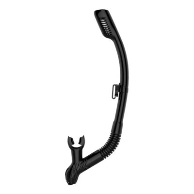 Adult  Fresh Air Dry Silicone Diving Snorkel And Swimming Snorkel